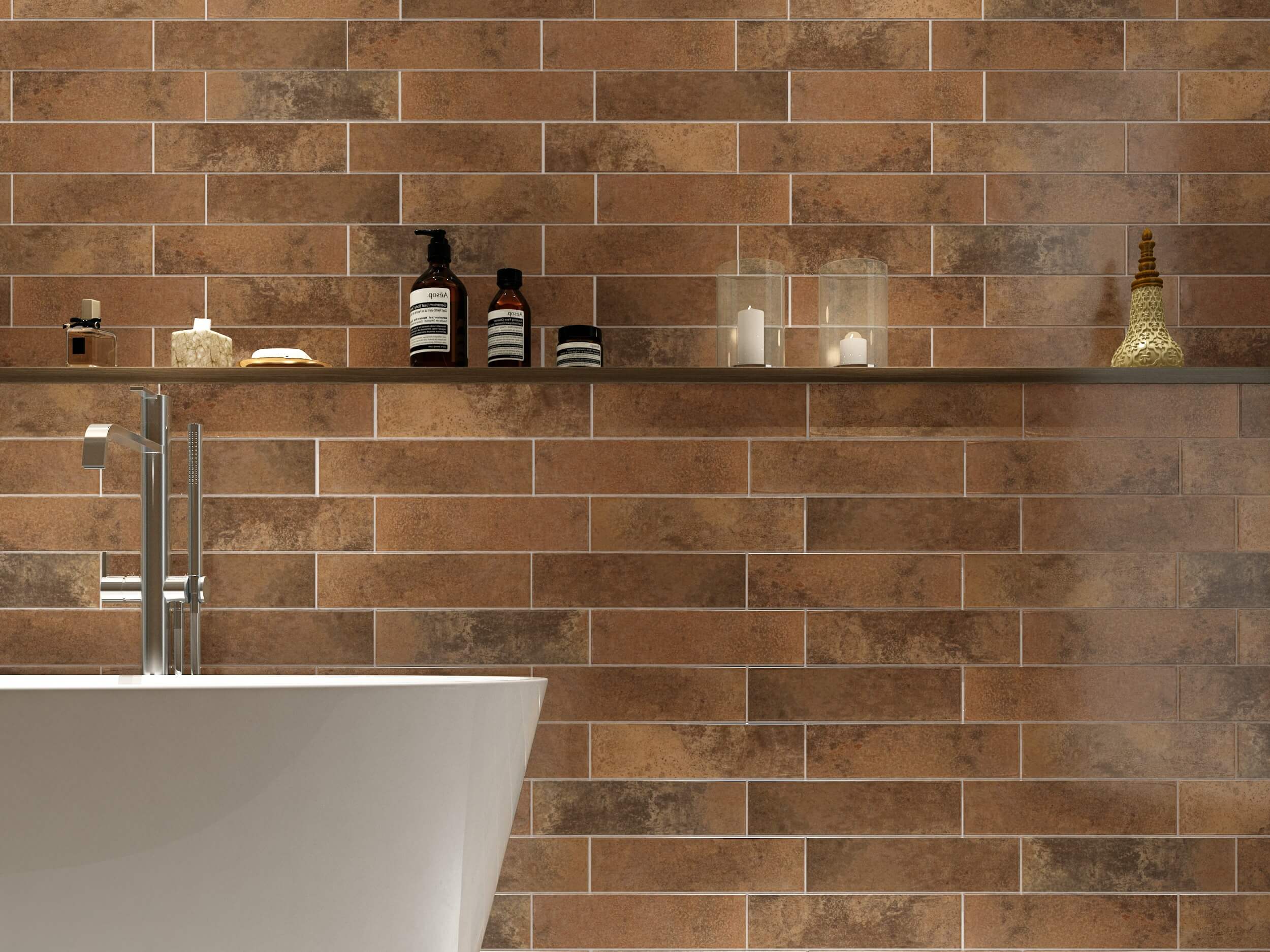 Volcanics Matt Ceramic Bathroom Kitchen Wall Tiles - Oya Tile ...
